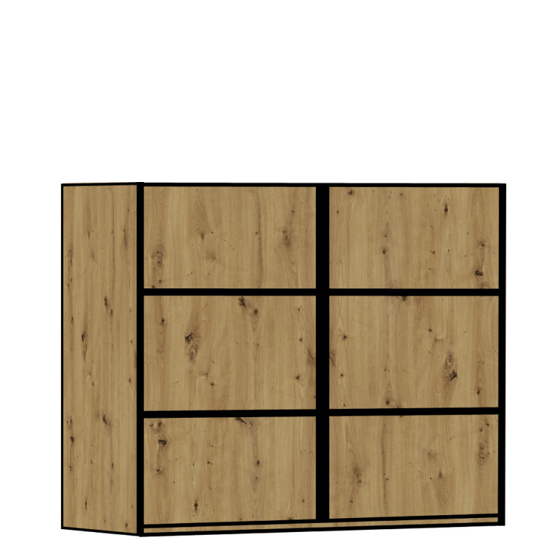 Wiemann Breda 200cm Sliding Door Wardrobe | Wiemann Bedroom Furniture UK | Delivered & Assembled ...